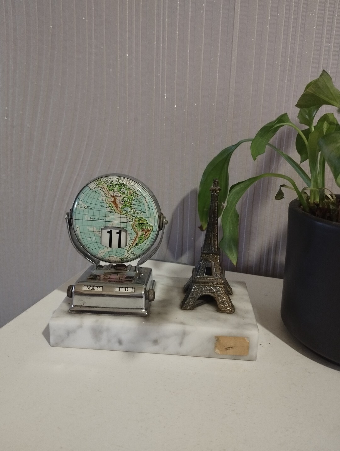 Desk Calendar, Perpetual Calendar, Antique Calendar, 1970s, Vintage ...