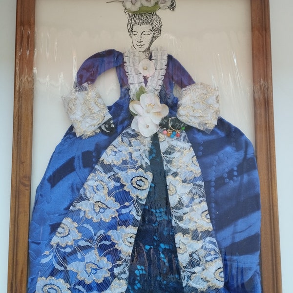 Rococo Print Fabric - Etsy