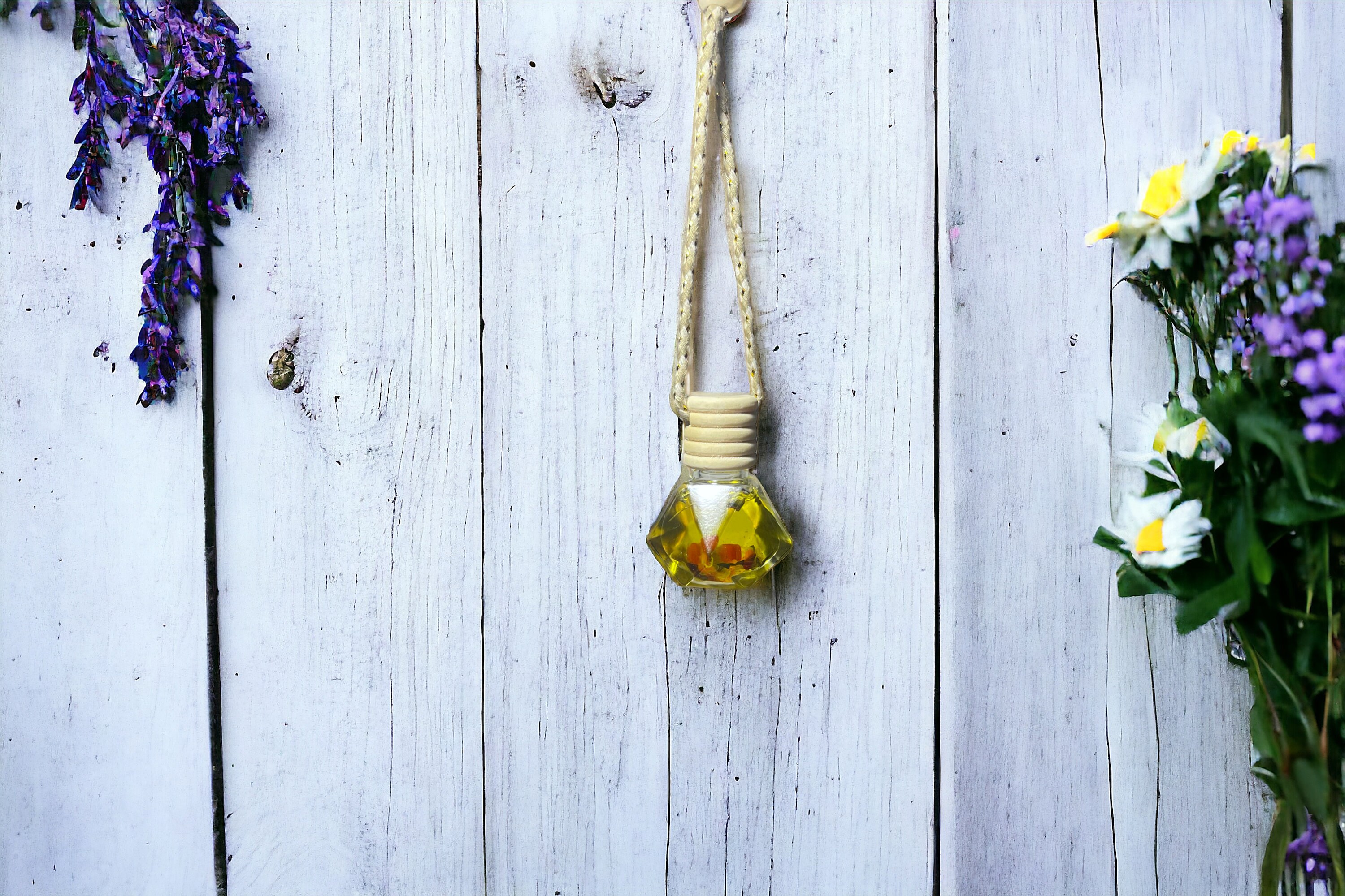 Hanging Car Diffuser L Vent Clip Car Reed Diffuser L Crystal and Herb ...