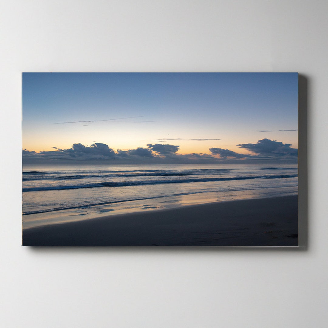 Seaside Stroll Embracing the Ocean's Edge Digital - Etsy