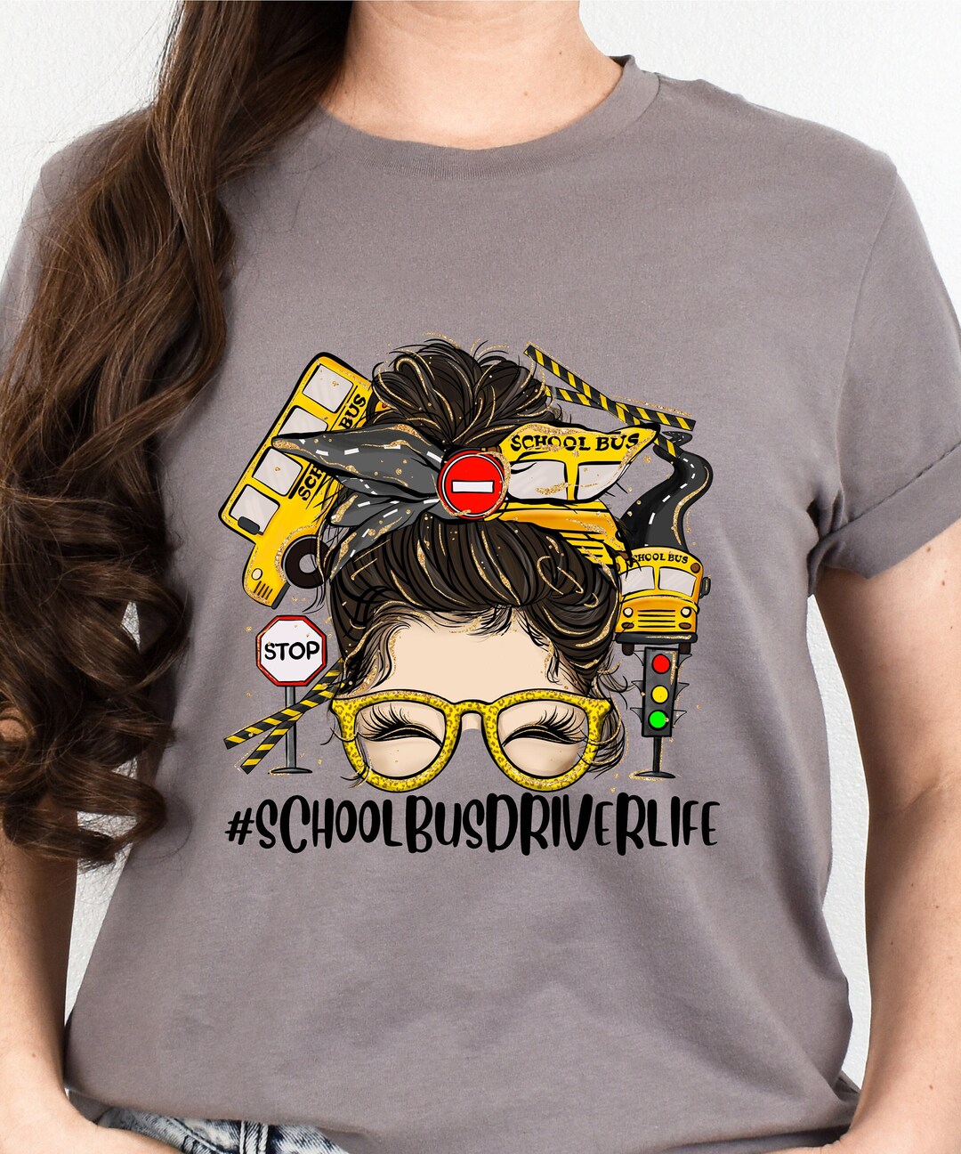 School Bus Driver Shirt, Bus Driver T-shirt, Gift for Bus Driver, Bus ...