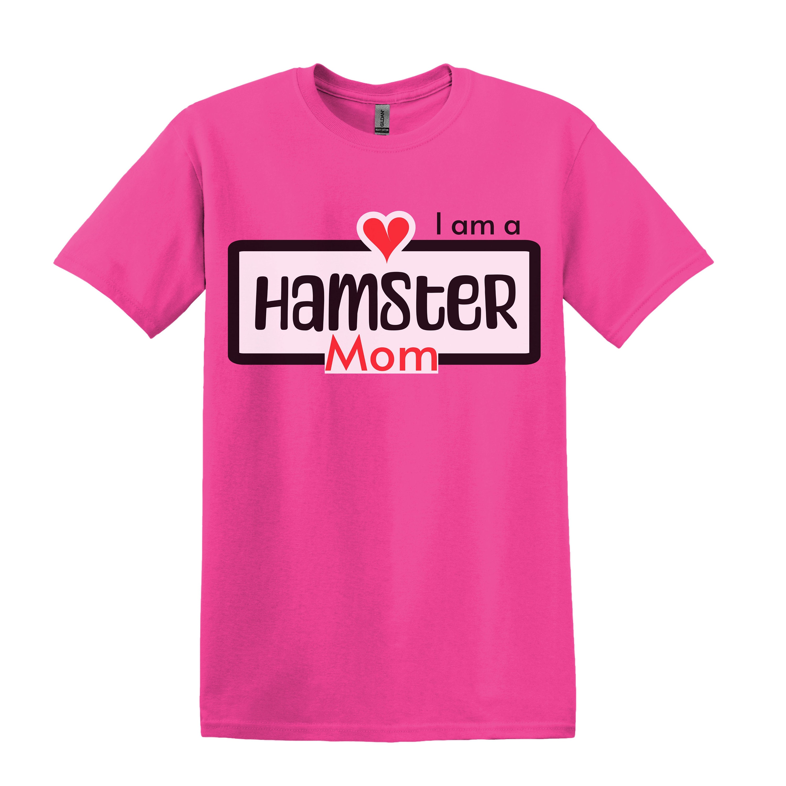 Hamster Mom T-shirt, Gift for Hamster Lovers, Cute Hamster Mom T-shirt ...