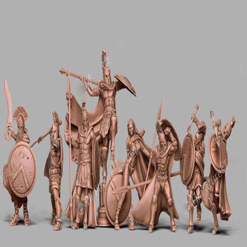Greek Spartans Figure - Etsy