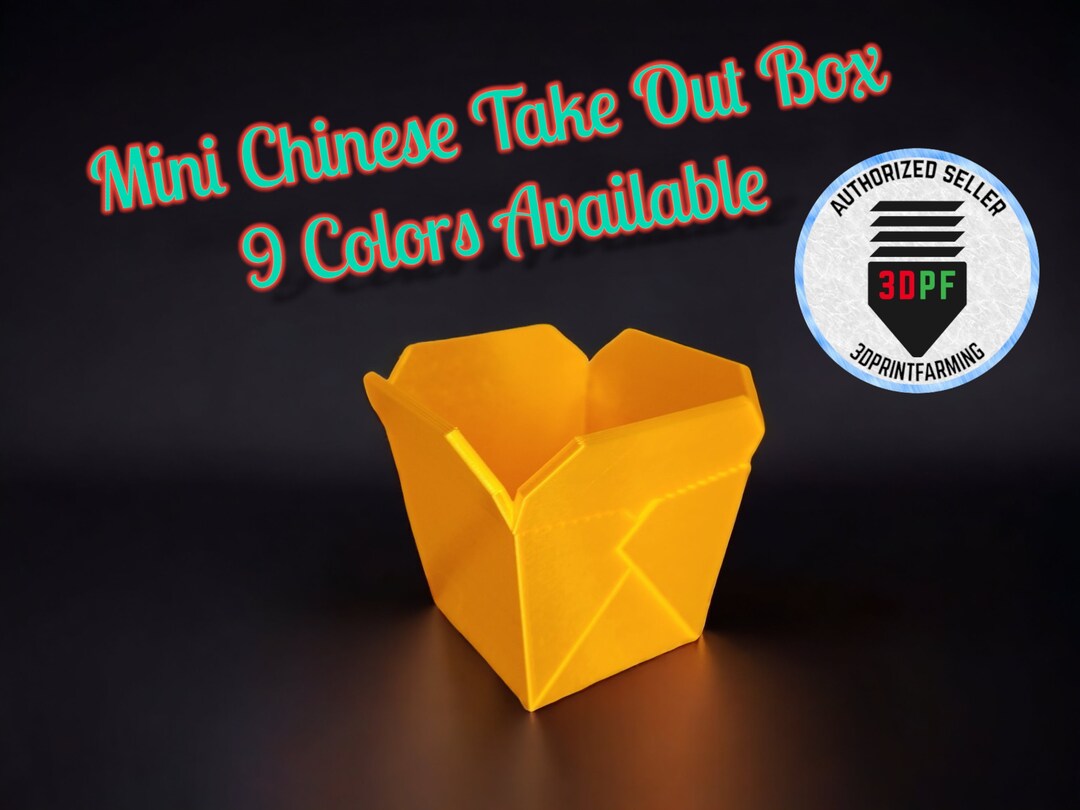 Mini Chinese Takeout Box / Mini Brands / Storage / Organizer / Desk ...