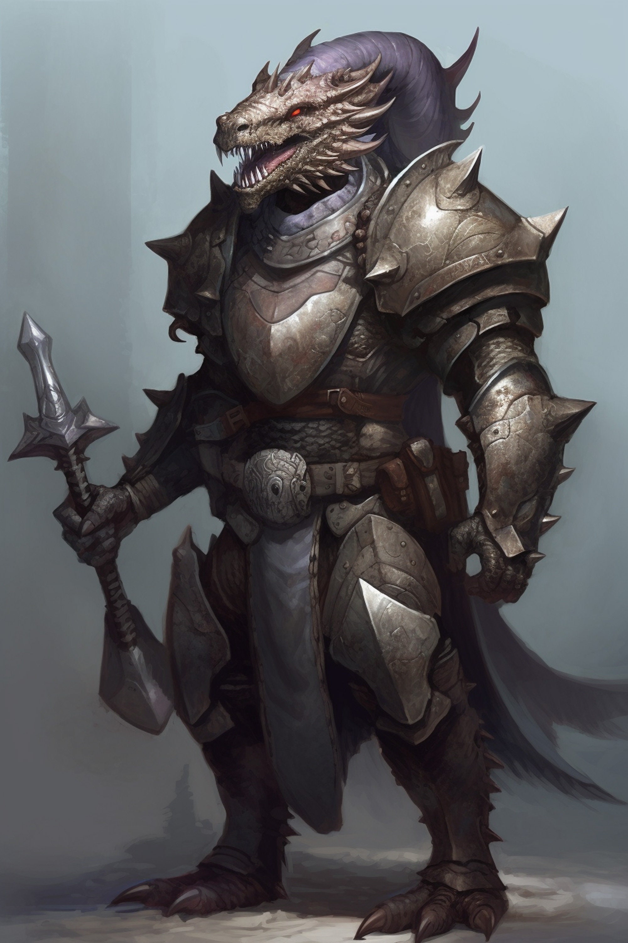 Dragonborn Collection of 20 Dragonborn Male Warriors Images for Your ...