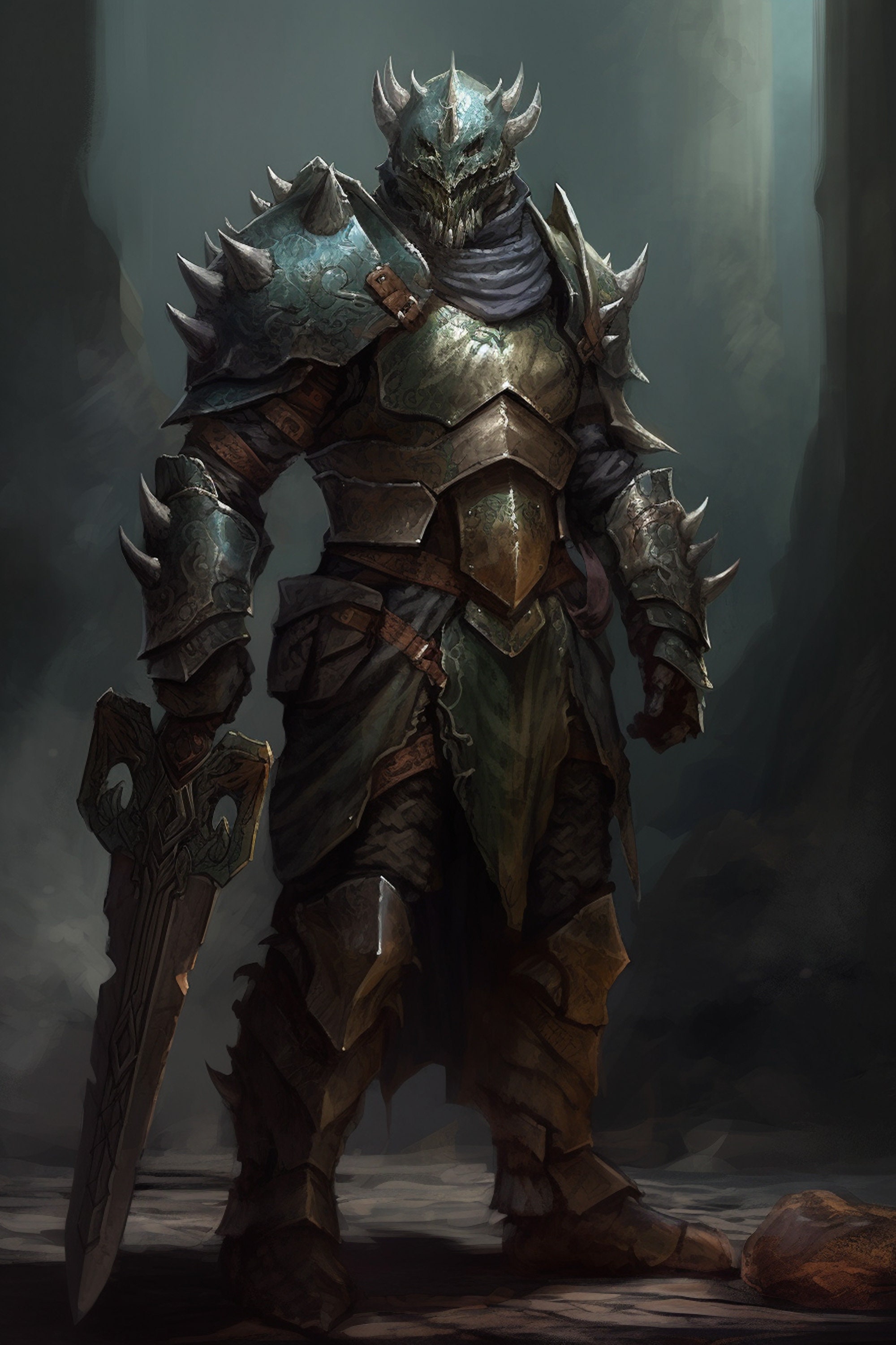 Dragonborn Collection of 20 Dragonborn Male Warriors Images for Your ...