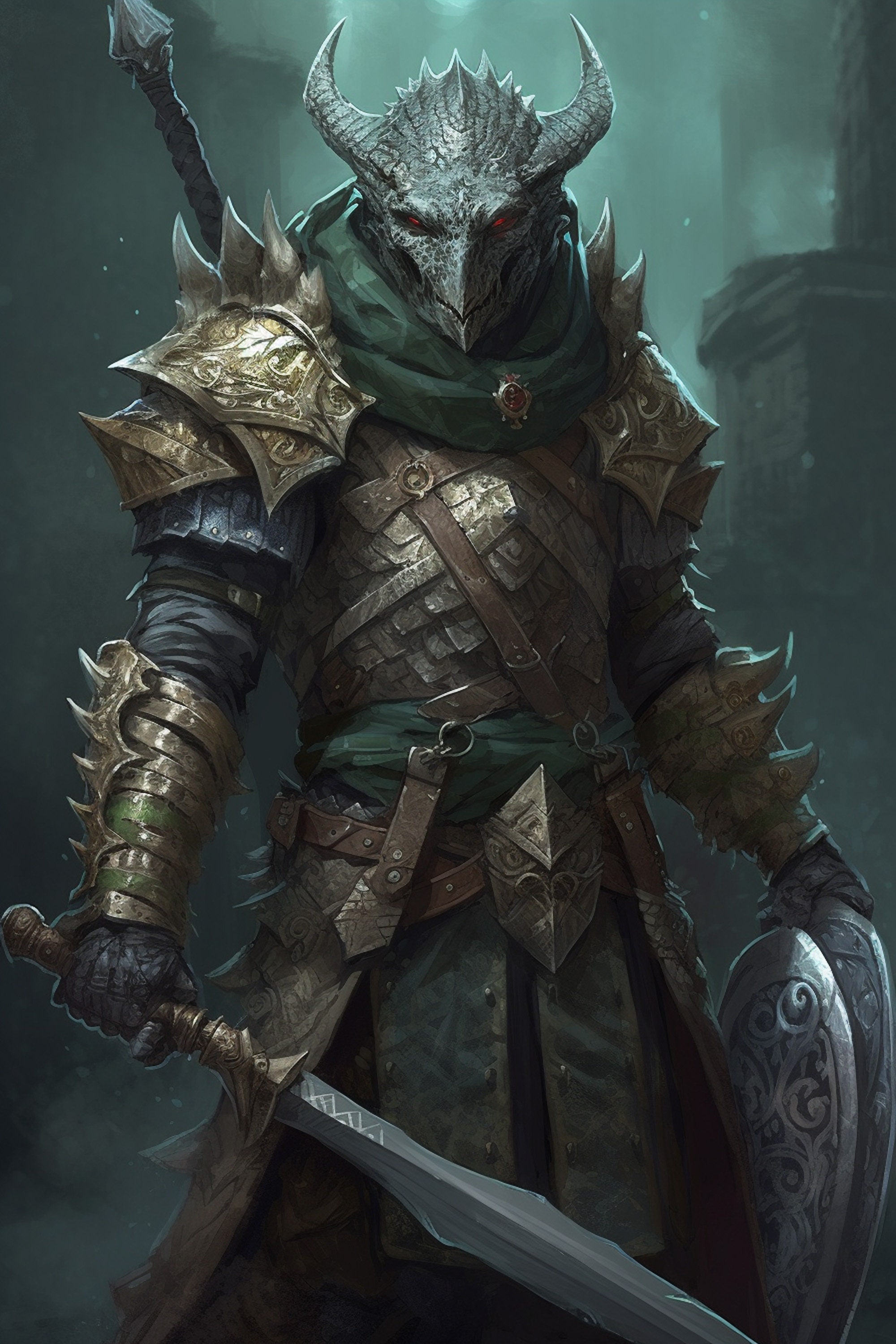 Dragonborn Collection of 20 Dragonborn Male Warriors Images for Your ...