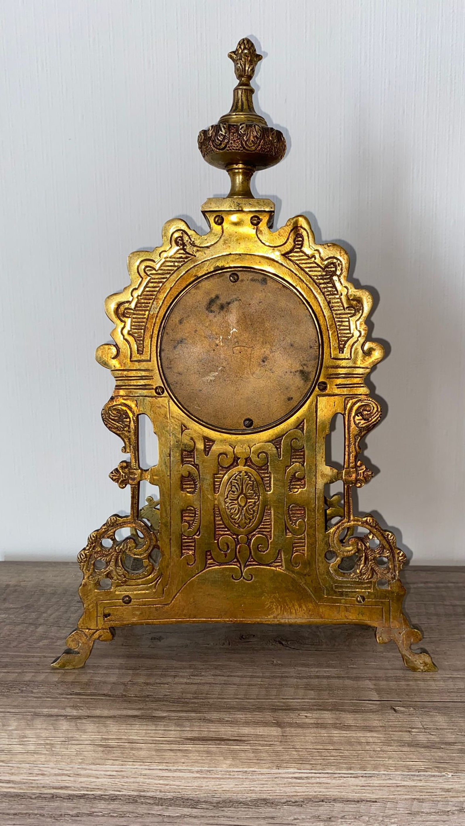 Luxury Brass Table Clock Table Clock Fireplace Clock - Etsy