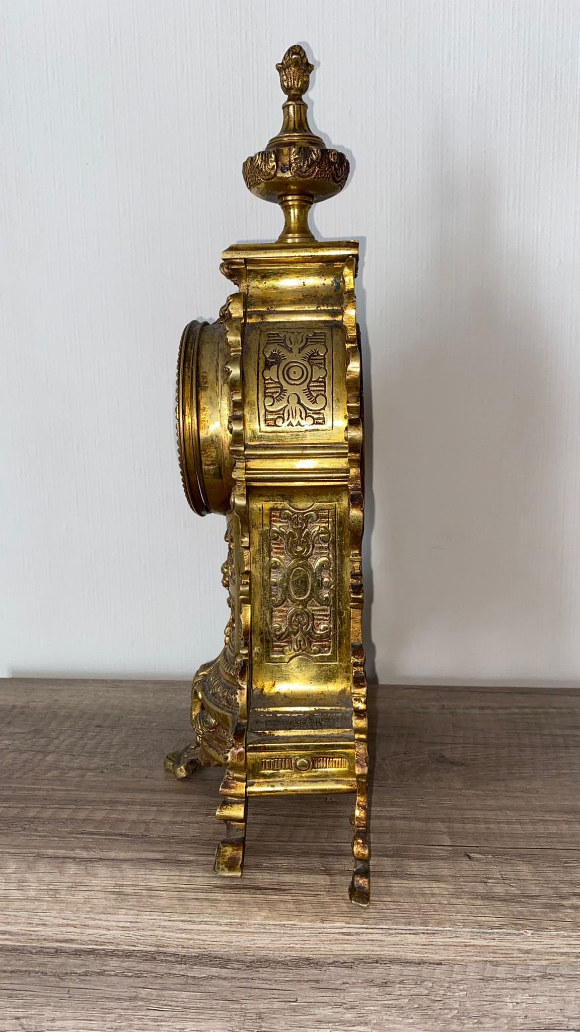 Luxury Brass Table Clock Table Clock Fireplace Clock - Etsy
