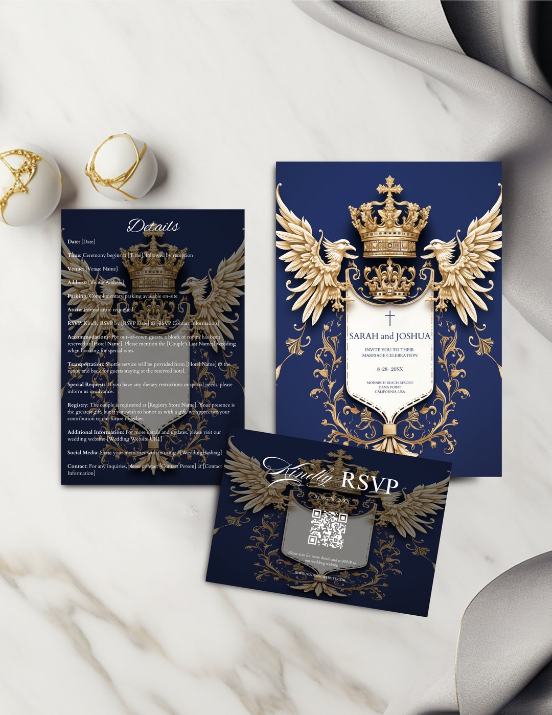Christian Wedding Invitations, Elegant Wedding Program Template, Free ...