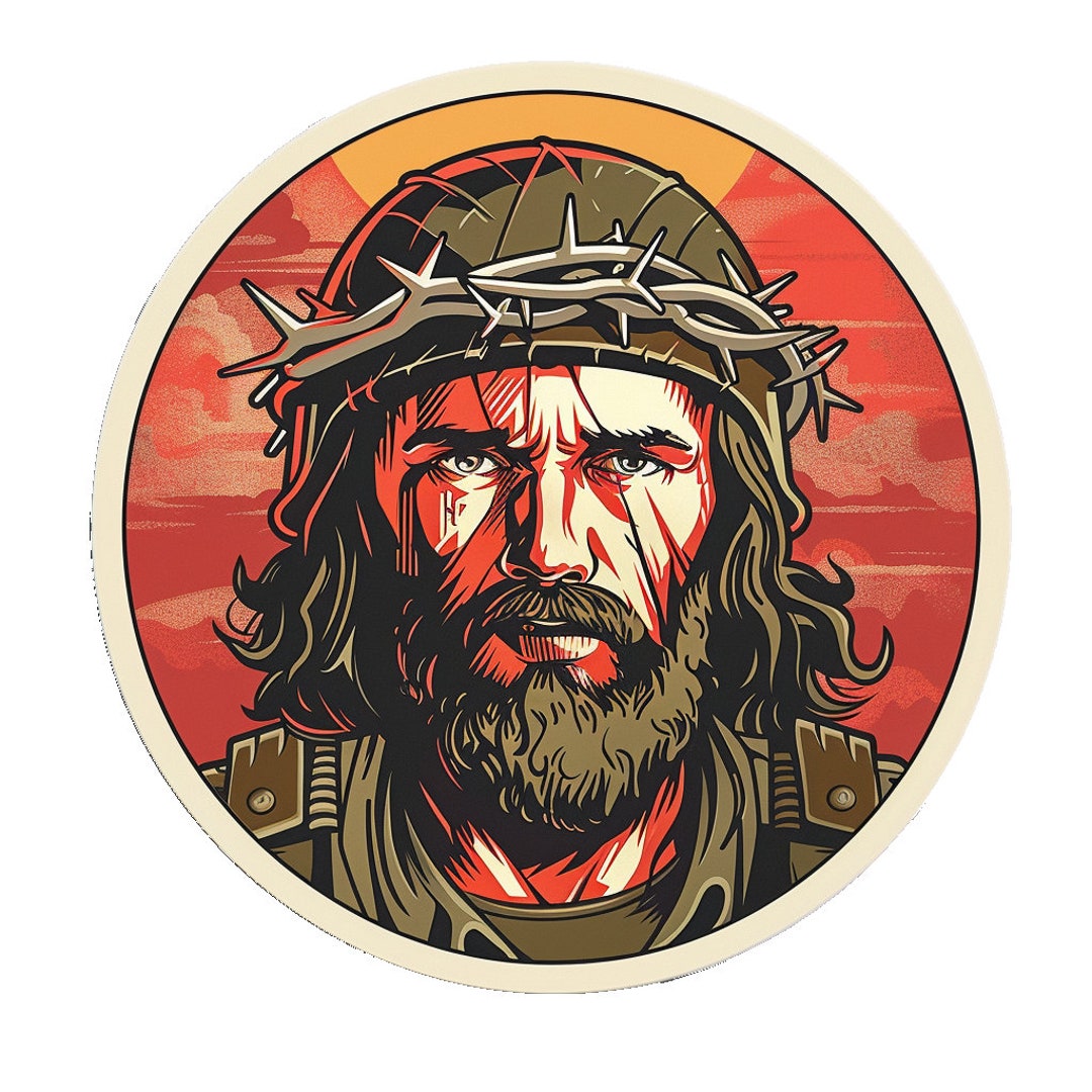 Jesus Christ Army Soldier Christian SVG PNG Religious Svg Motivational ...