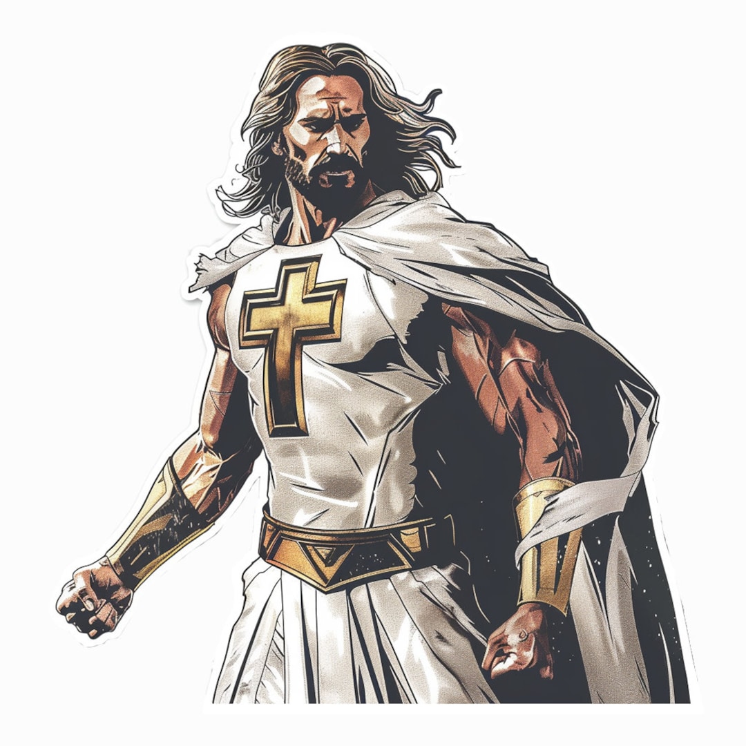 Jesus Christ Superhero EASTER Christian SVG PNG Religious Svg ...