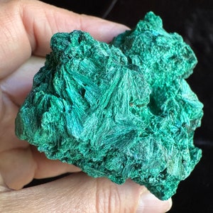 Fibrous Malachite, Also Called Velvet Malachite - Etsy