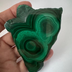 Polished Malachite Slab - Etsy