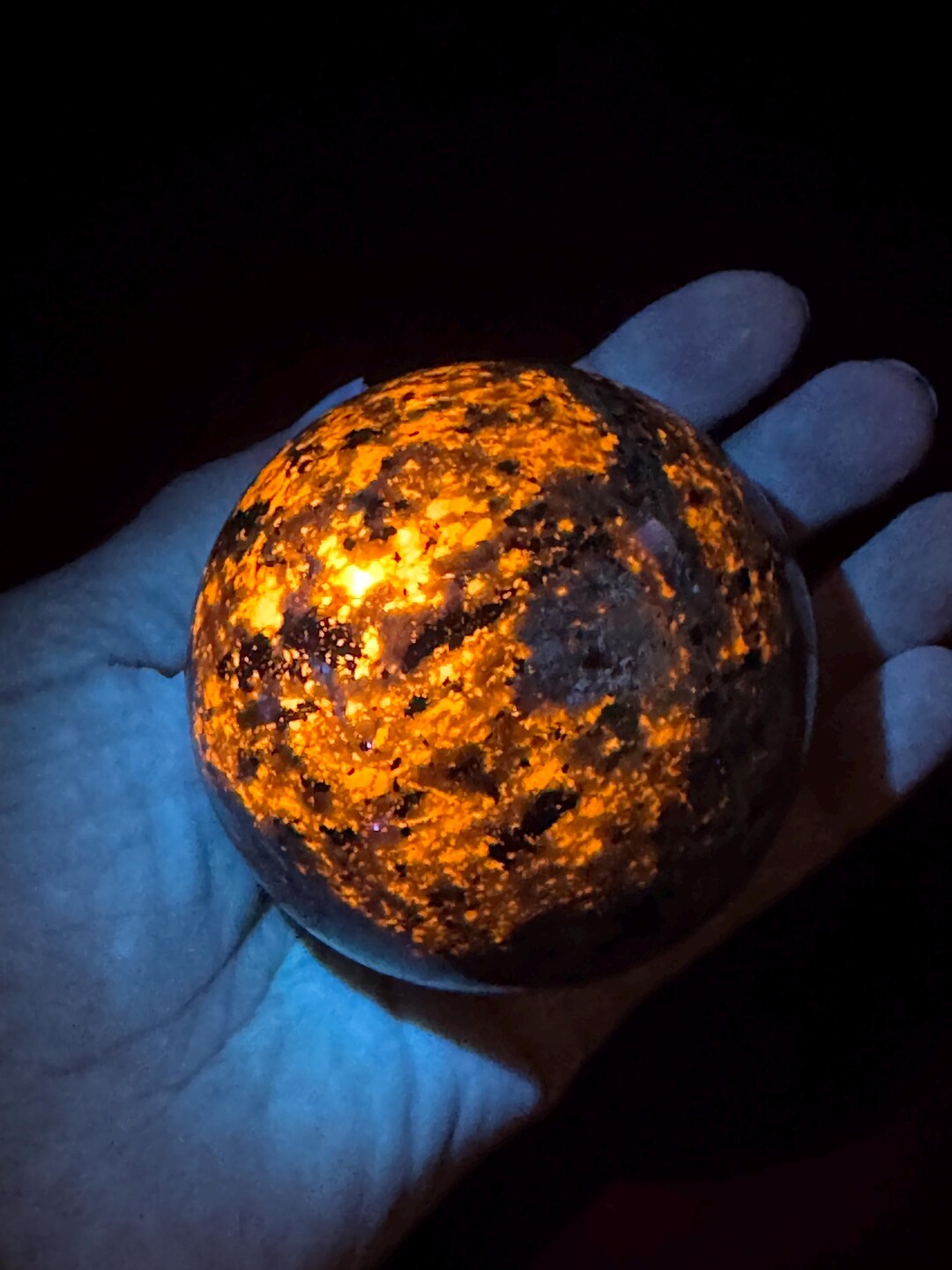 Yooperlite Sphere - Etsy