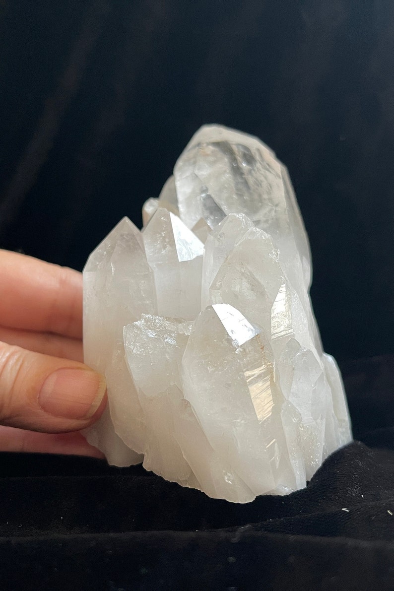 Arkansas Clear and Milky Quartz Cluster, Self Mined. - Etsy