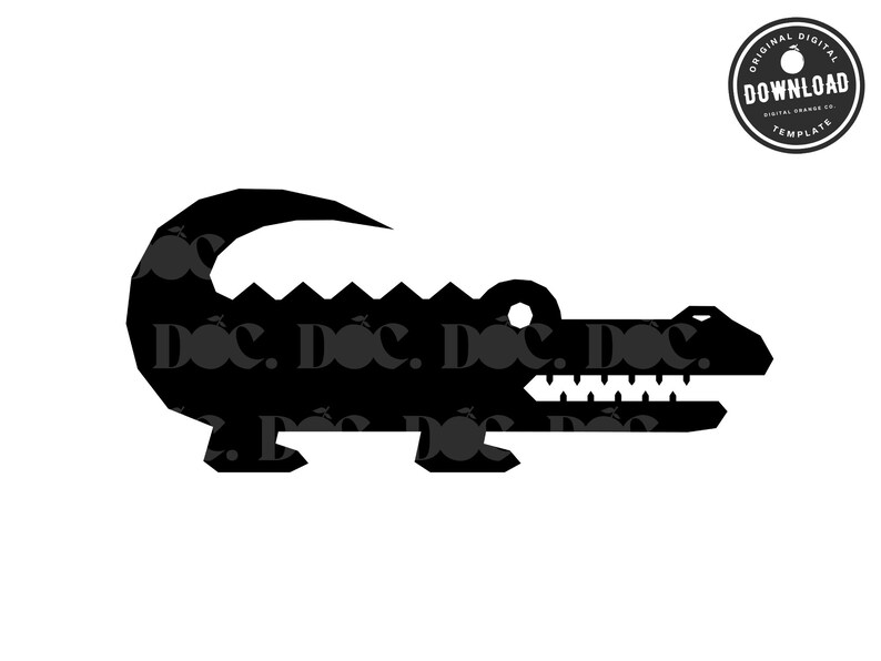 Alligator SVG File: Cricut Cut File, DIY Crafts (digital Download) - Etsy
