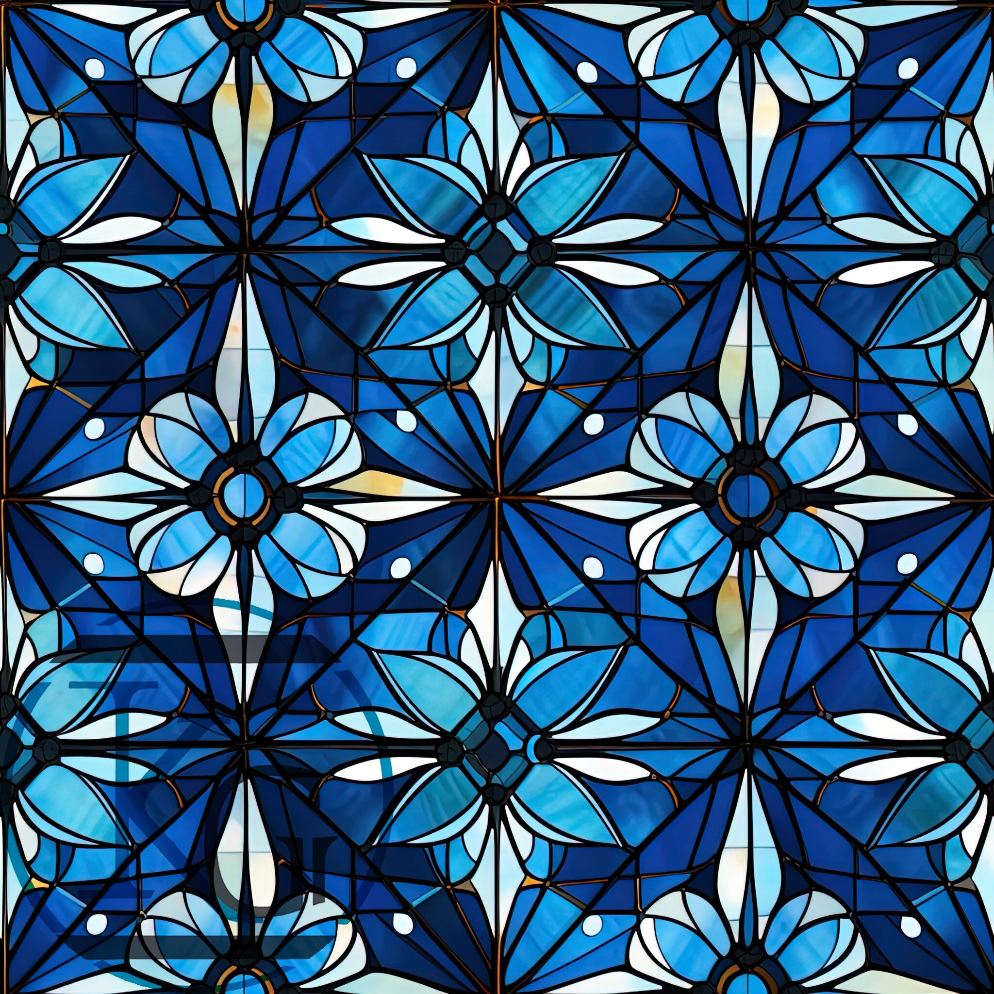 Stained Glass Theme Designs, Seamless, Tileable, Set 1, Format JPG 2K ...