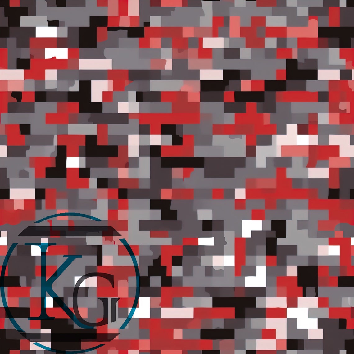 Red Camo Designs, Seamless, Tileable, Format JPG 2K Resolution, 8 ...
