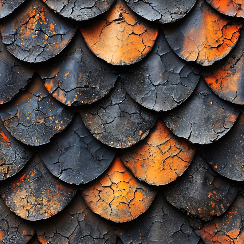 Dragon Scales Designs, Seamless, Tileable, Set 3, Format JPG 2K ...