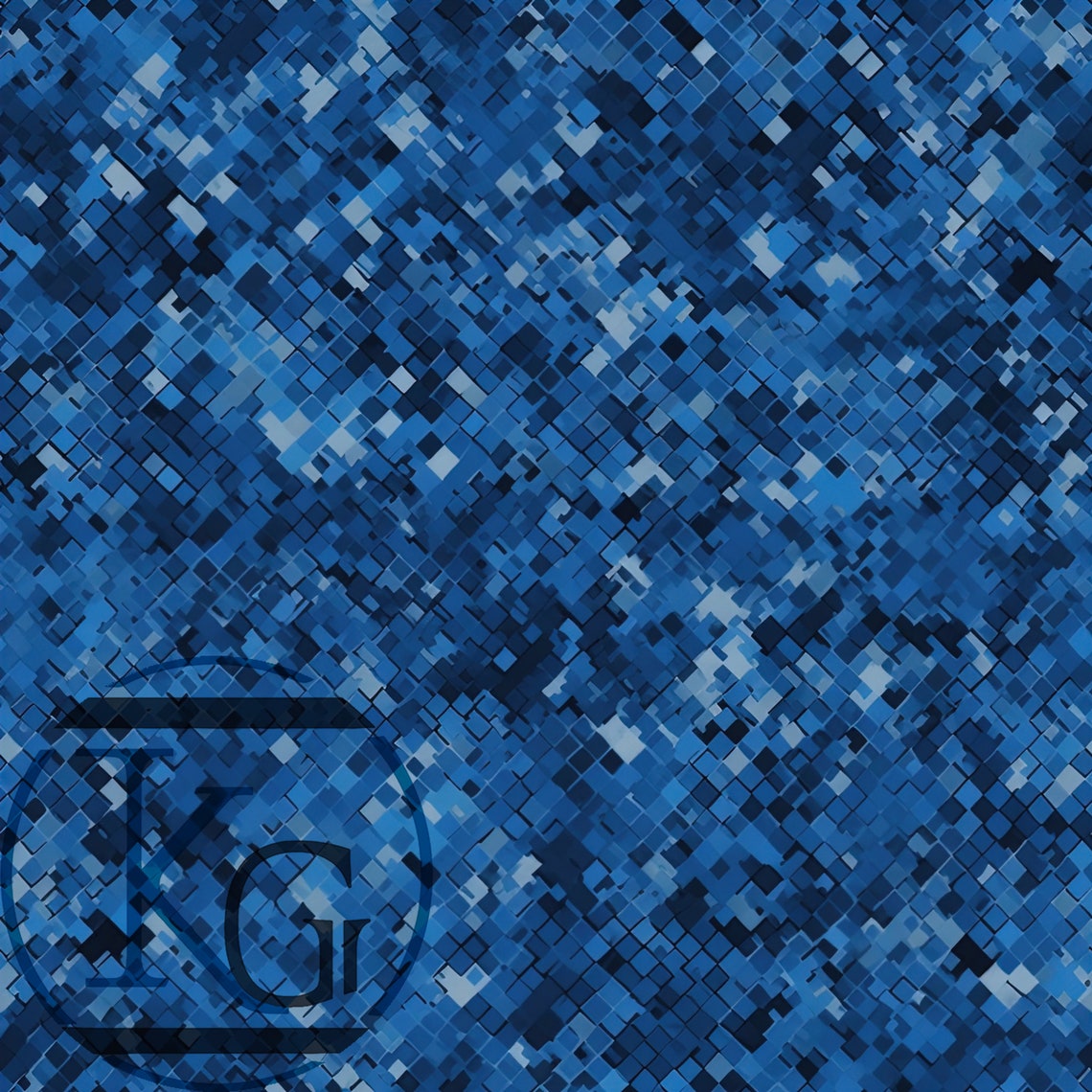 Blue Camo, Seamless, Tileable, Set 1, Format JPG 2K Resolution, 8 ...