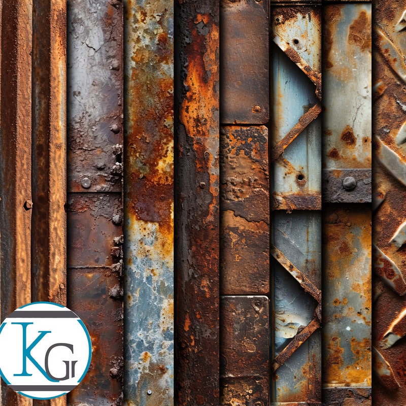 Rusty Metal Art - Etsy