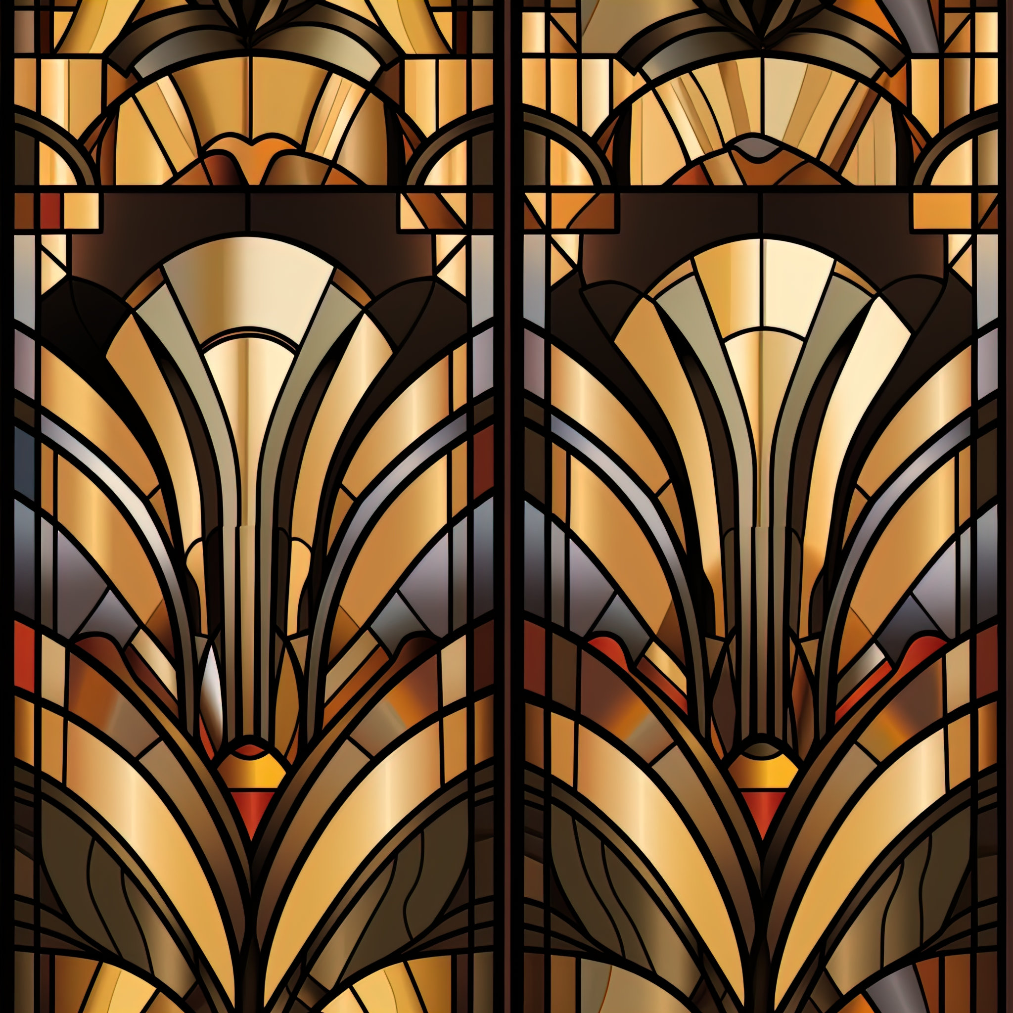 Stained Glass Theme Designs Seamless Tileable Set 1 Format - Etsy