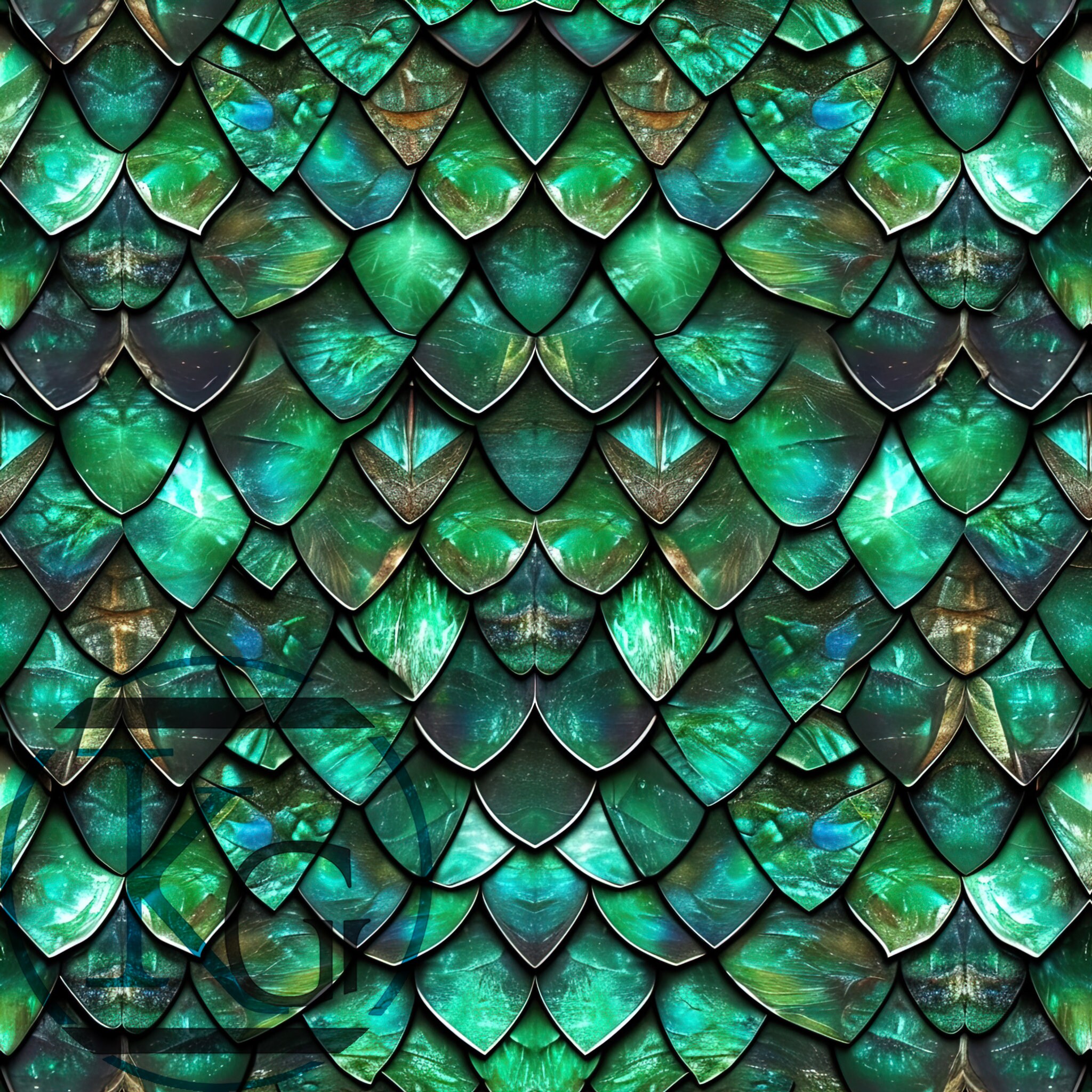Dragon Scales Designs, Seamless, Tileable, Set 2, Format JPG 2K ...