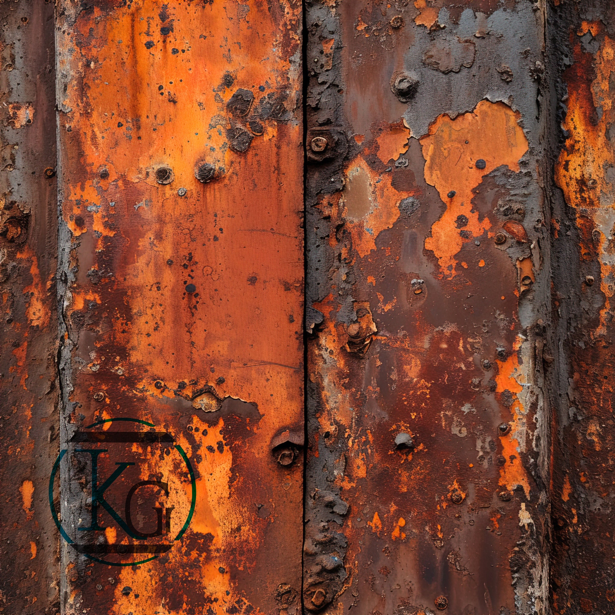 Rusty Metal Designs, Seamless, Tileable, Set 1, Format JPG 2K ...