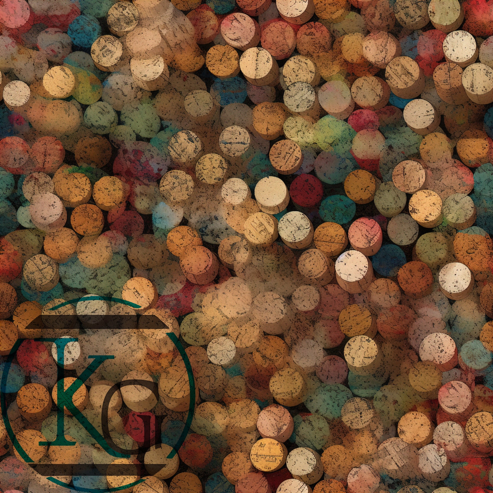 Printable, Inspired by Wine Patterns, Seamless, Tileable, Set 1, Format ...