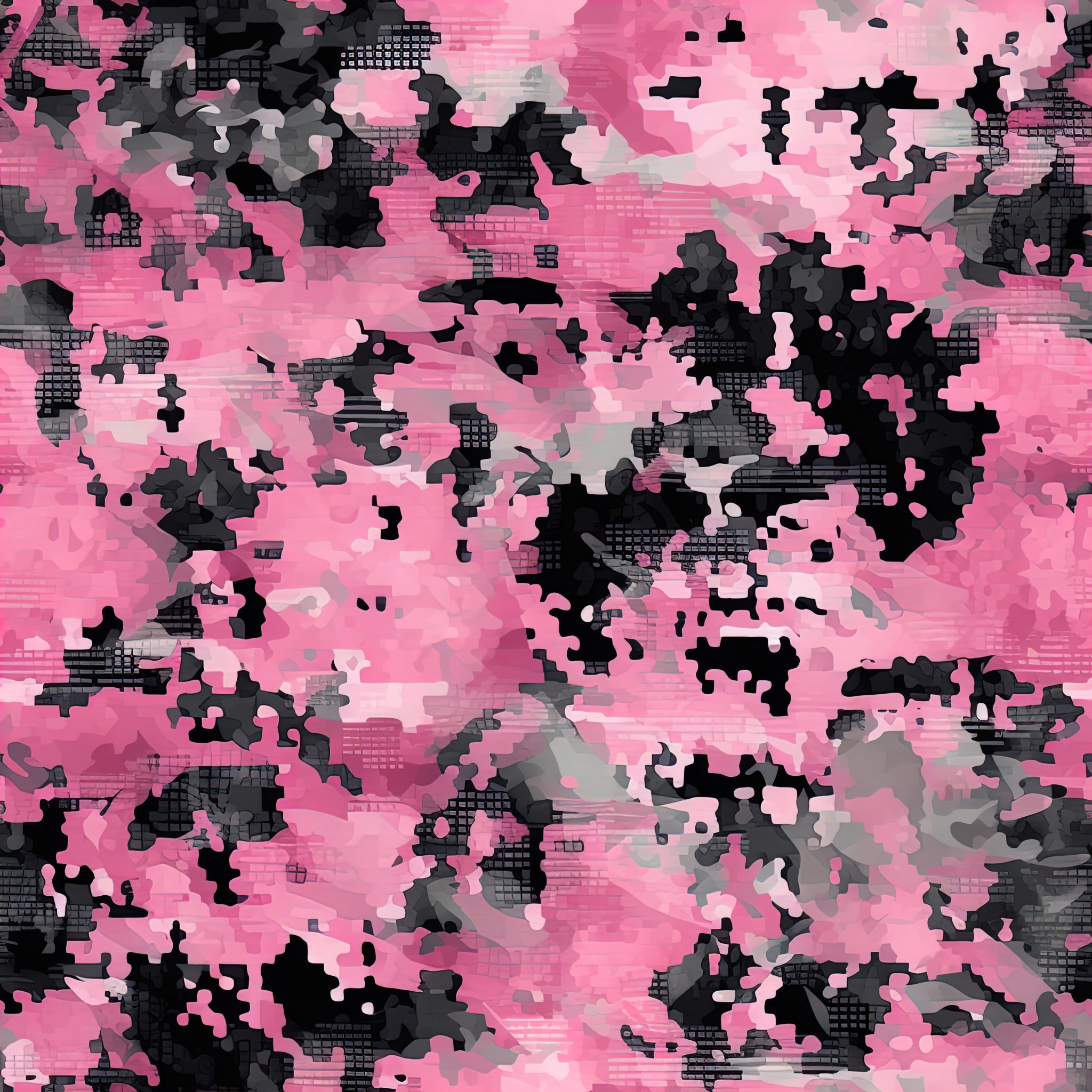 Pink Camo Seamless Tileable Set 1 Format JPG 2K - Etsy