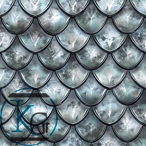 Dragon Scales Designs, Seamless, Tileable, Set 2, Format JPG 2K ...