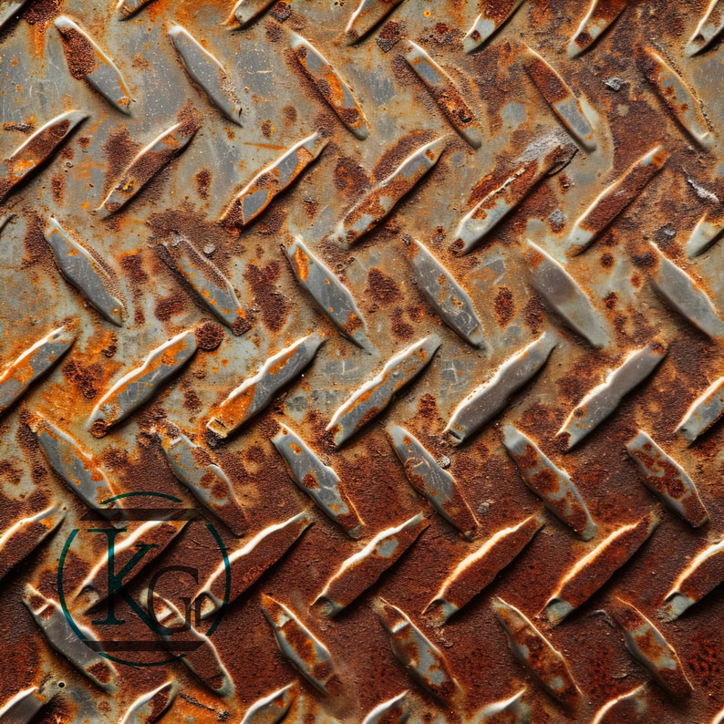 Rusty Metal Designs, Seamless, Tileable, Set 1, Format JPG 2K ...
