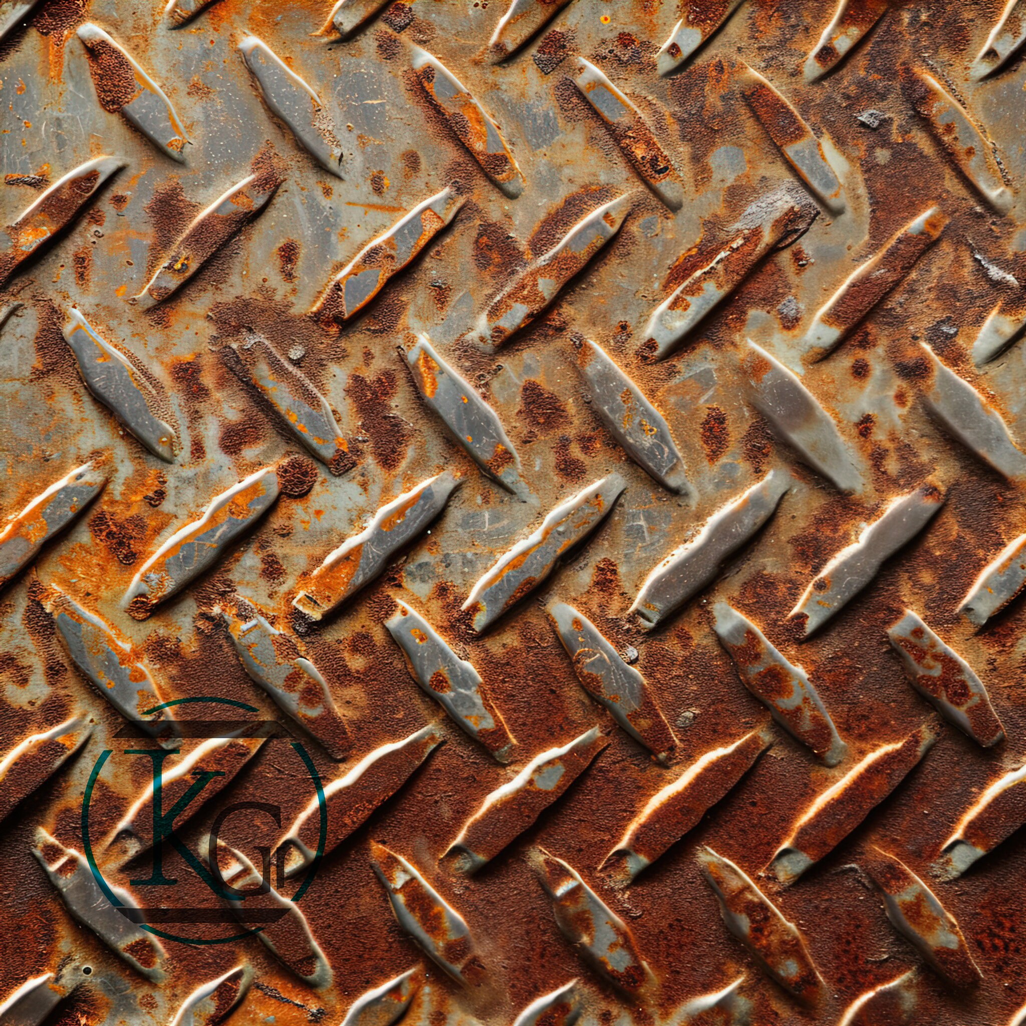 Rusty Metal Designs, Seamless, Tileable, Set 1, Format JPG 2K ...