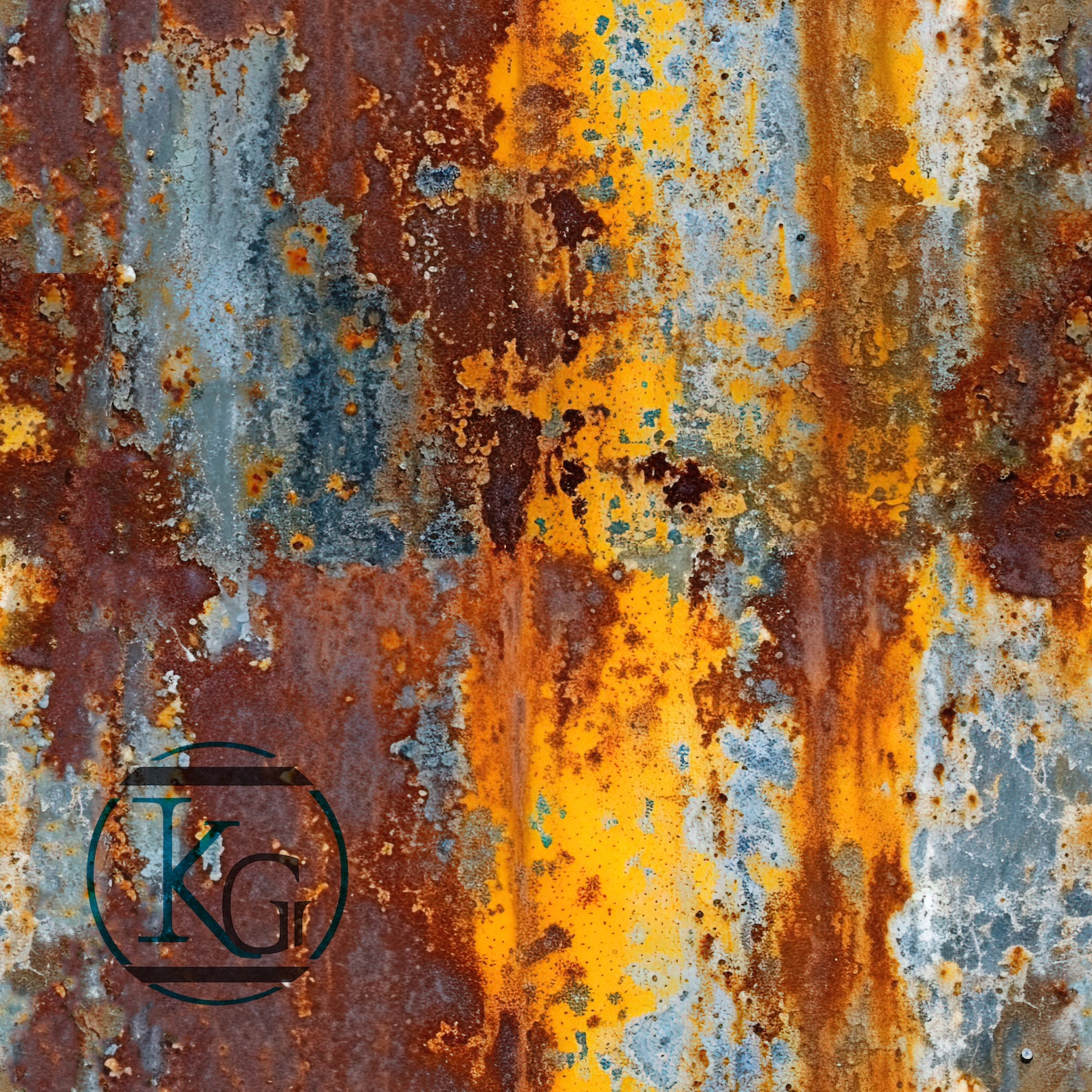 Rusty Metal Designs, Seamless, Tileable, Set 1, Format JPG 2K ...