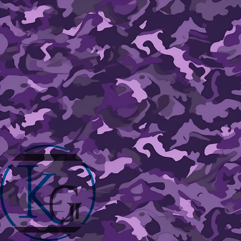 Purple Camo Designs, Seamless, Tileable, Set 1, Format JPG 2K ...