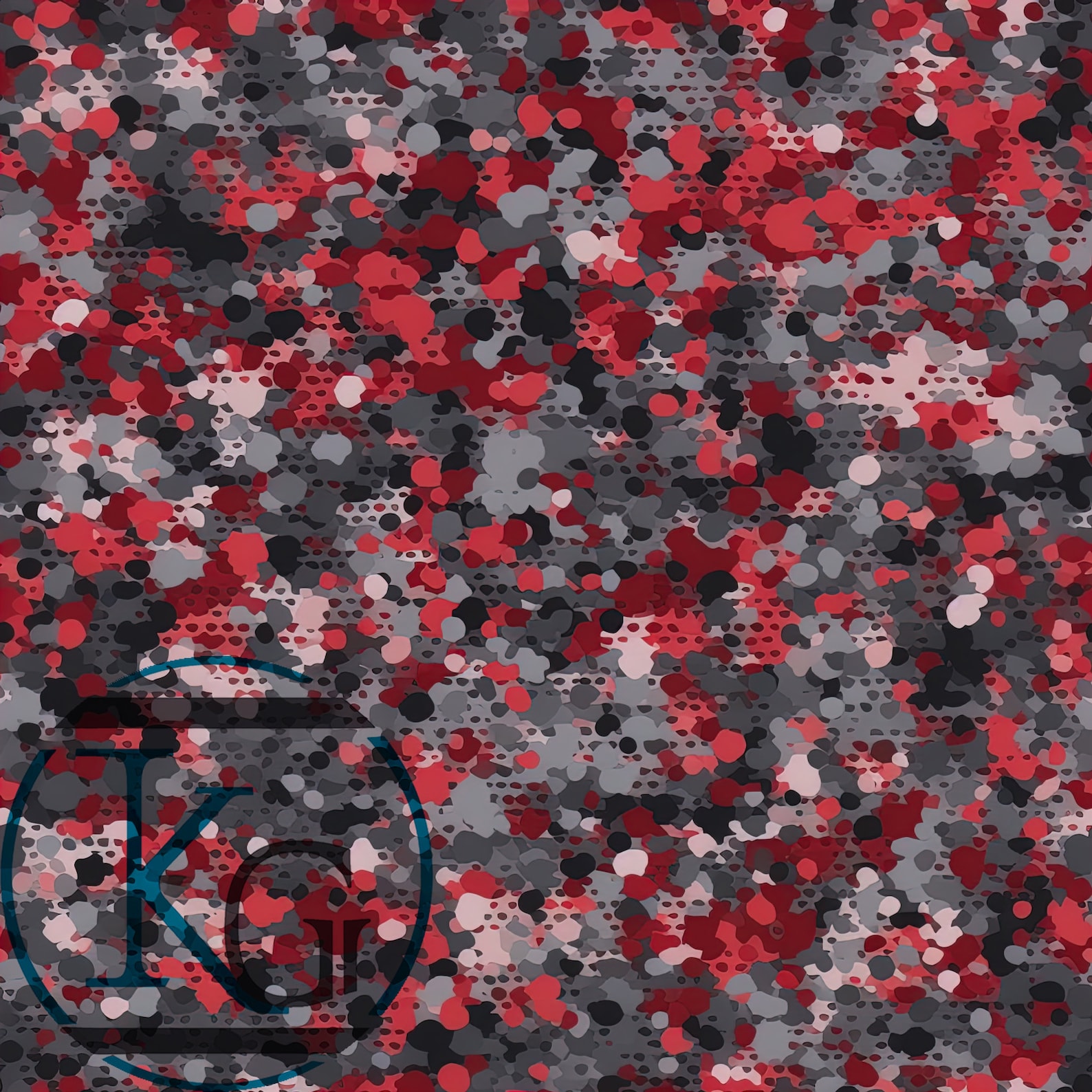 Red Camo Designs, Seamless, Tileable, Format JPG 2K Resolution, 8 ...