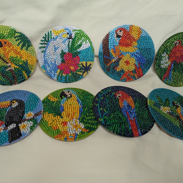 Diamond Dot Coasters - Etsy