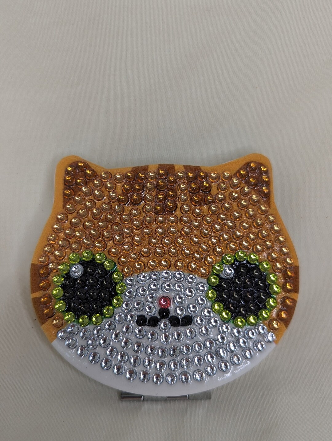 Cat Compact Mirror- Cheeto - Etsy