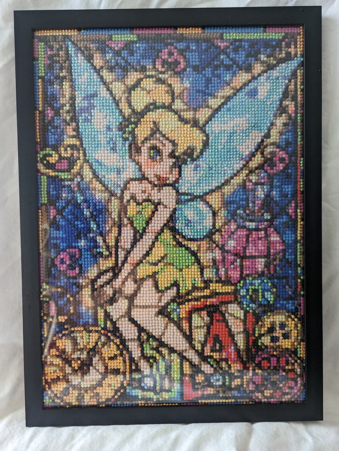 Tinkerbell Diamond Painting- Finished and Framed - Etsy