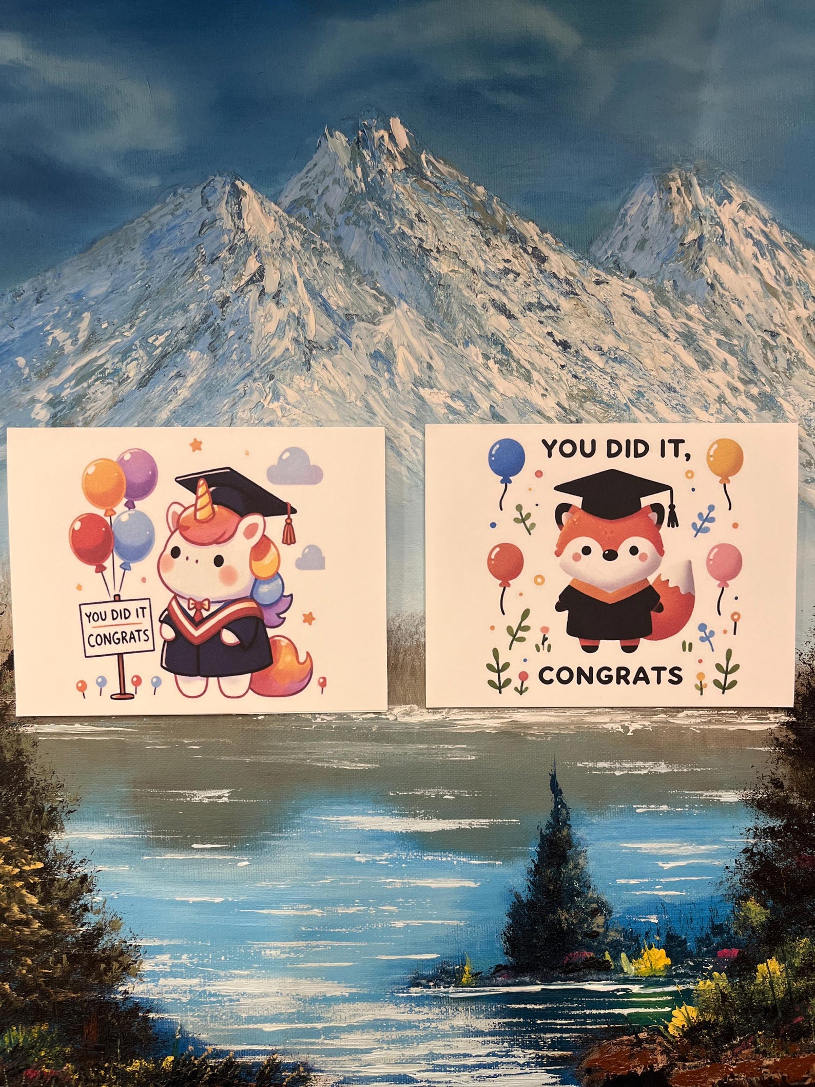 Graduation Greeting Card: Orange Cat - Etsy