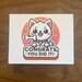 You Did It Greeting Card: Dog - Etsy