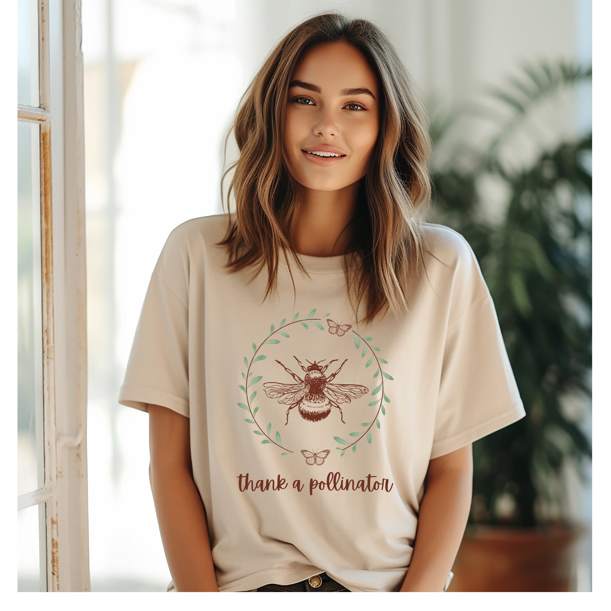 Thank a Pollinator Shirt, Thank a Pollinator T-shirt, Bee T-shirt, Bees ...