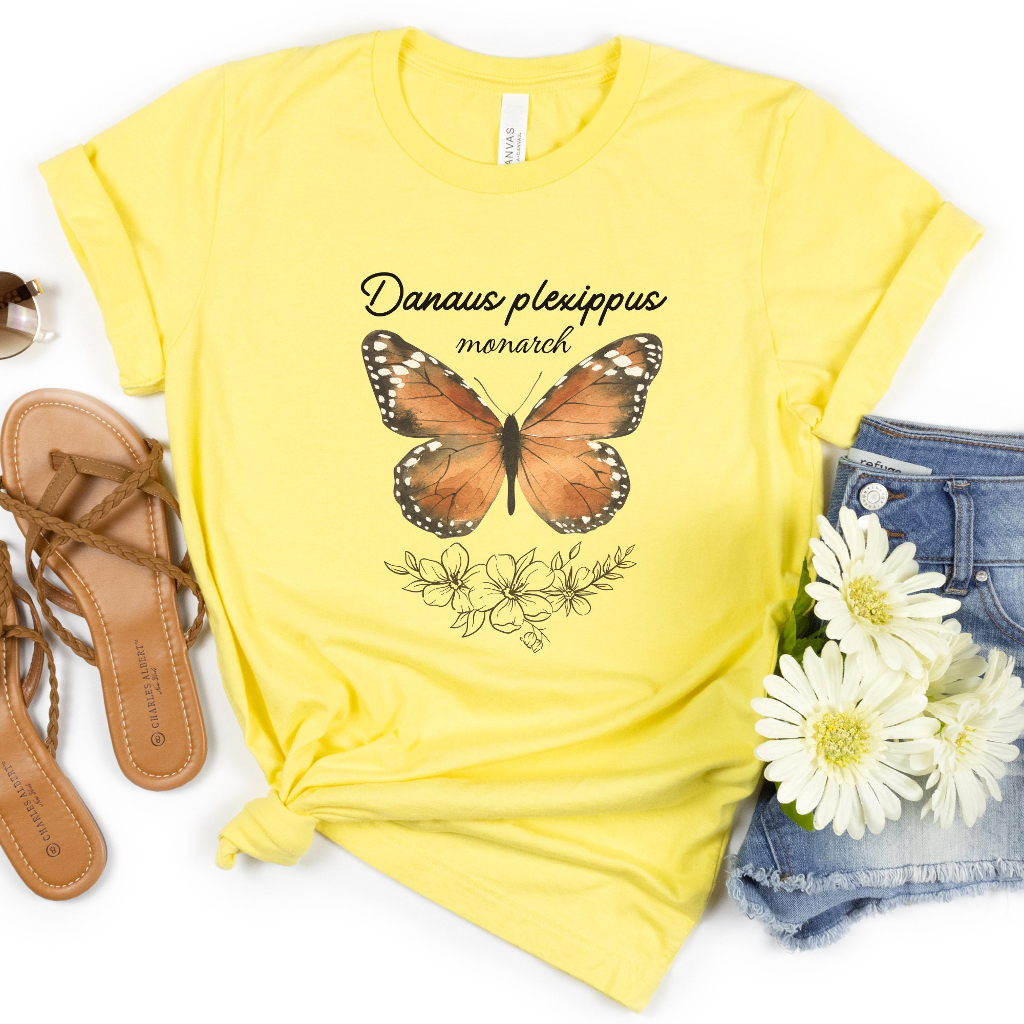 Monarch T-shirt, Monarch Butterfly Shirt, Vintage Monarch Shirt ...