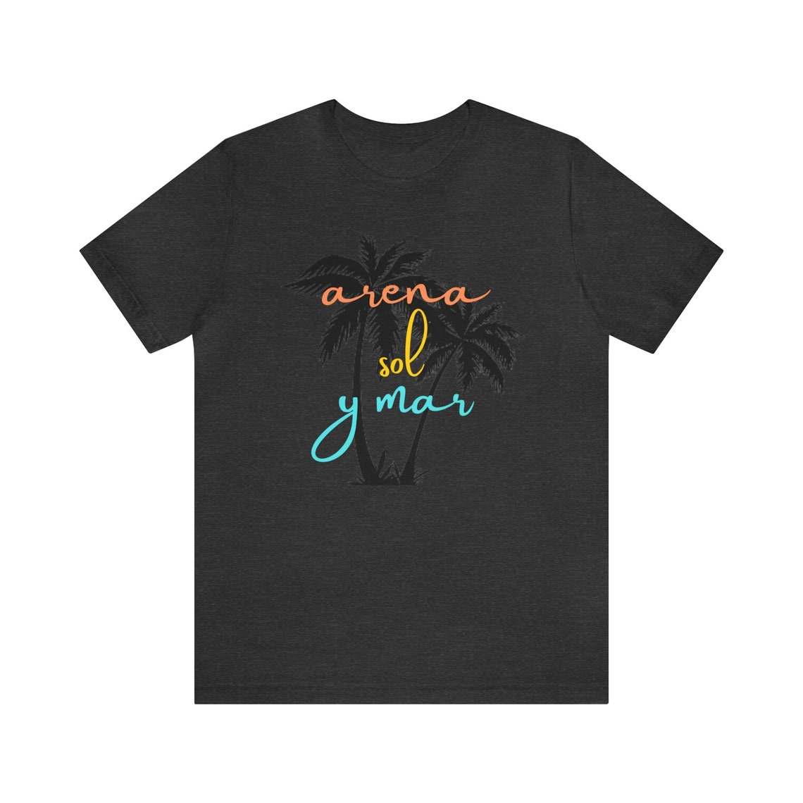 Spanish T-shirt Beach Shirt Sand Sun and Sea Shirt La - Etsy