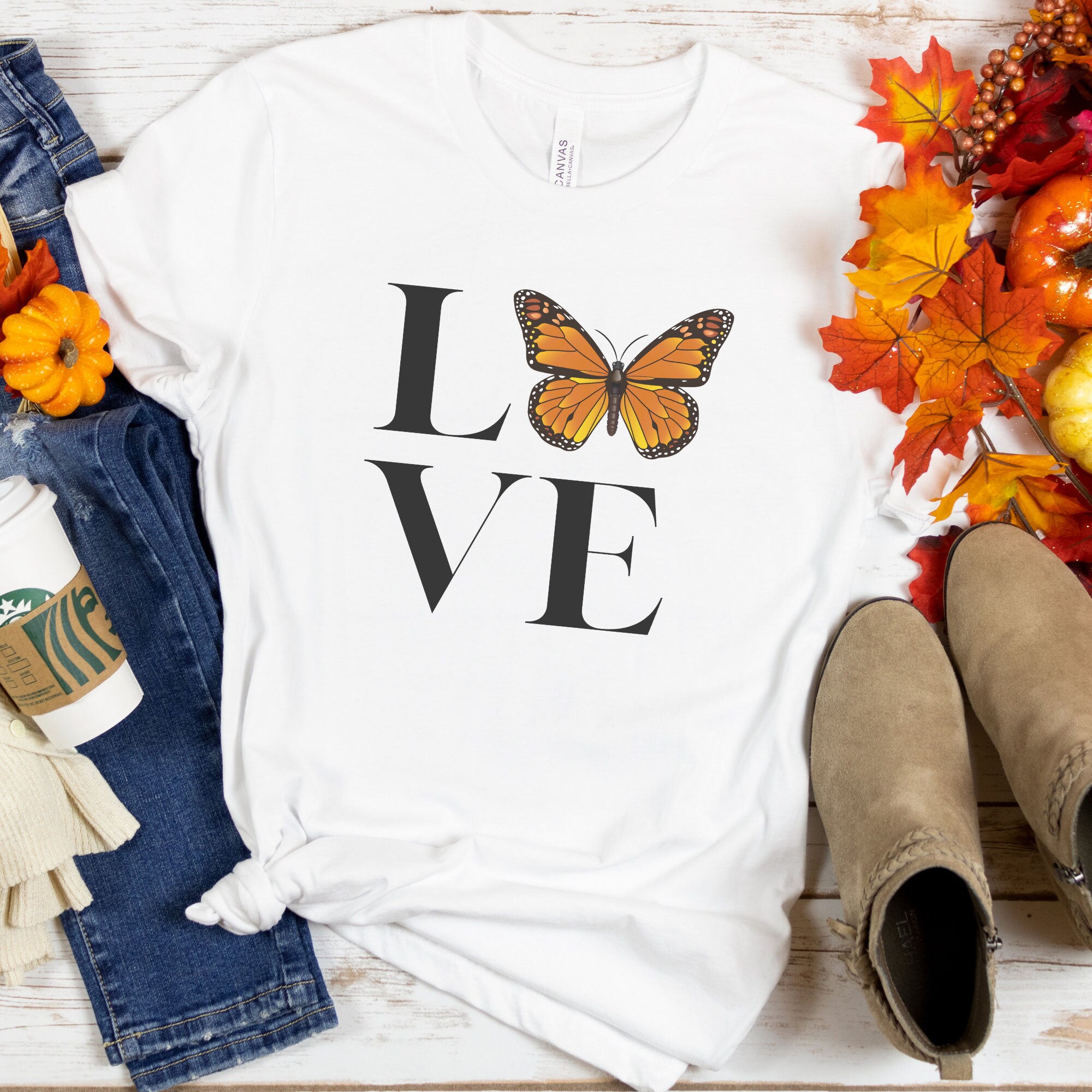 Monarch Shirt, Monarch Love T-shirt, Butterfly Shirt, Love Monarchs ...