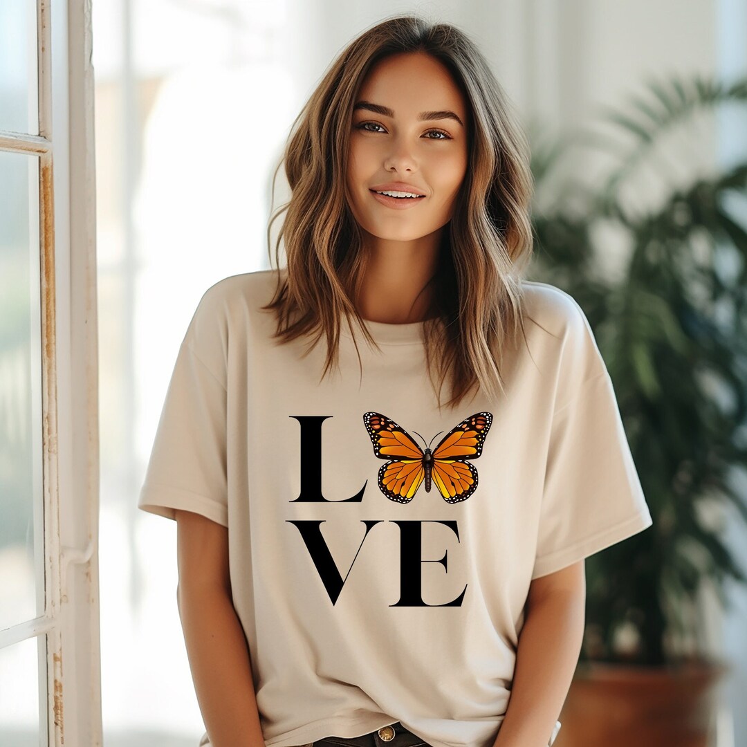 Monarch Shirt, Monarch Love T-shirt, Butterfly Shirt, Love Monarchs ...