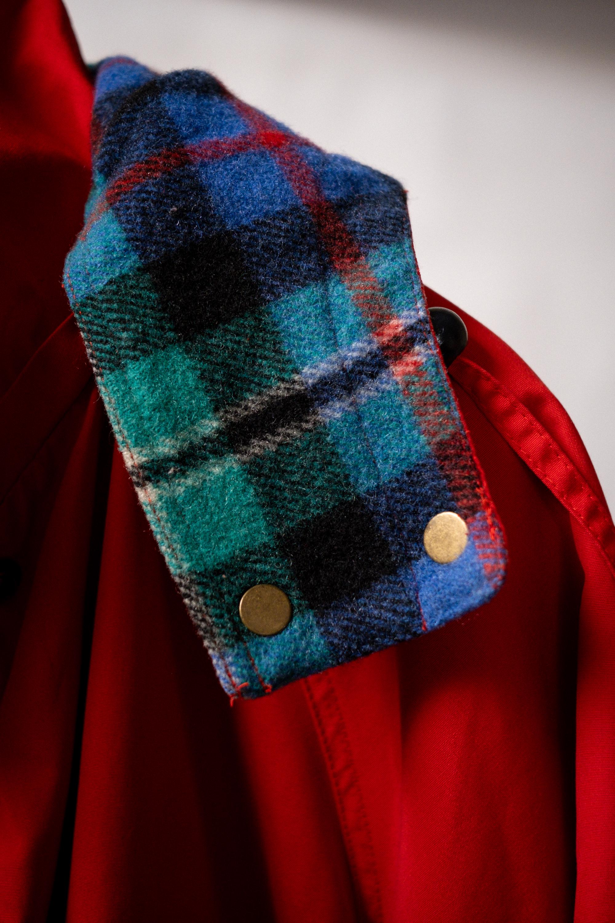 VINTAGE 1990s Eddie Bauer Red Barn Coat | Retro Jacket | Unisex Mens M ...