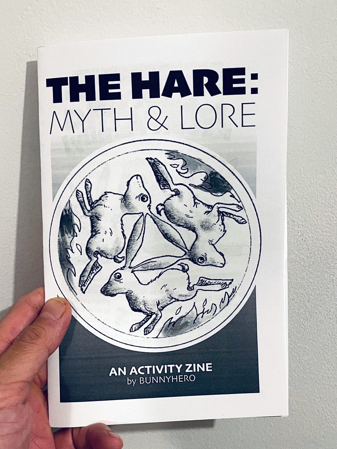 The Hare: Myth & Lore. an Activity Zine for All Ages - Etsy Australia