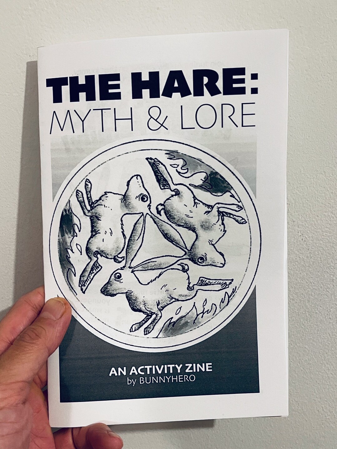 The Hare: Myth & Lore. an Activity Zine for All Ages - Etsy